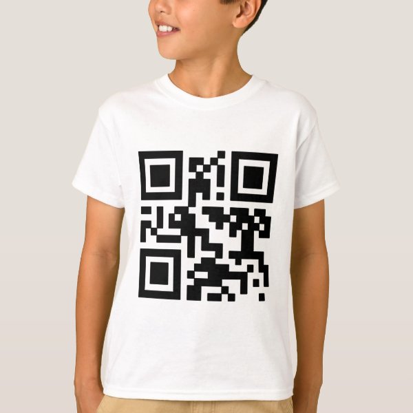 Qr Code T-Shirts & Shirt Designs | Zazzle UK