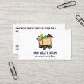 QR Trash Valet Business Card | Zazzle
