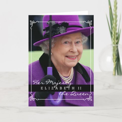 Queen Elizabeth Cards | Zazzle UK