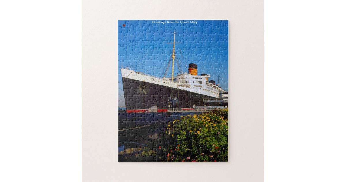 Queen Mary Liner Jigsaw Puzzle | Zazzle