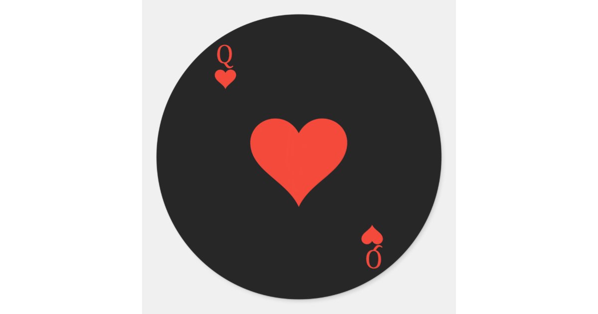 Queen of Hearts Costume Deck of Cards Playing Card Classic Round ...