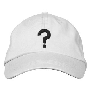 Question Mark Hats & Caps | Zazzle UK