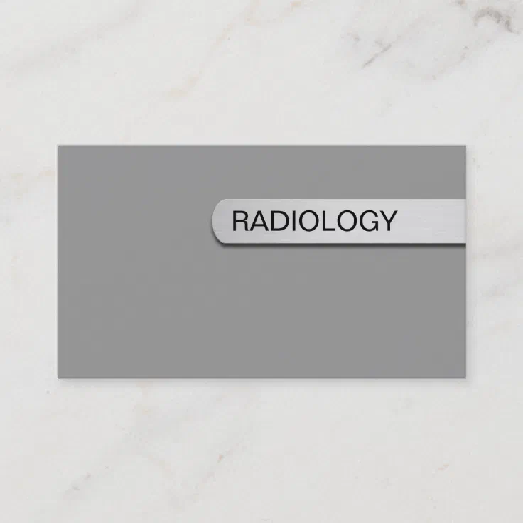 Radiology Business Cards | Zazzle