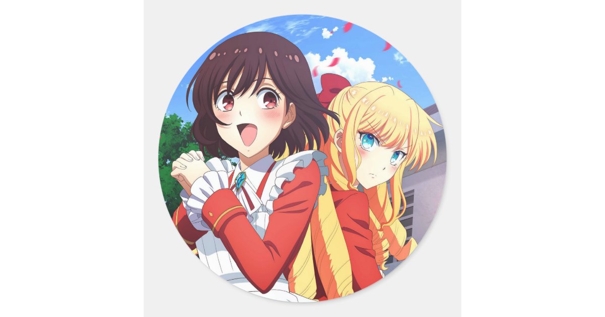 Rae x Claire | I'm in Love with The Villainess Classic Round Sticker ...