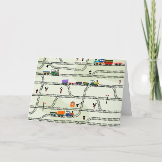 Railway Card | Zazzle.co.uk