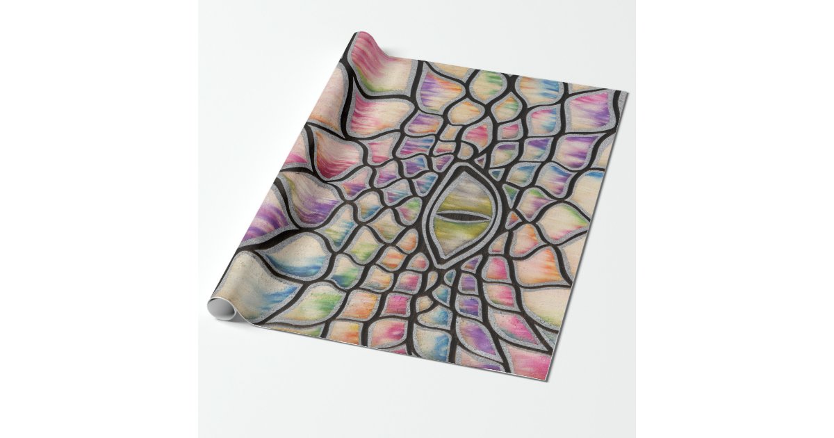 Rainbow Dragon Wrapping Paper | Zazzle