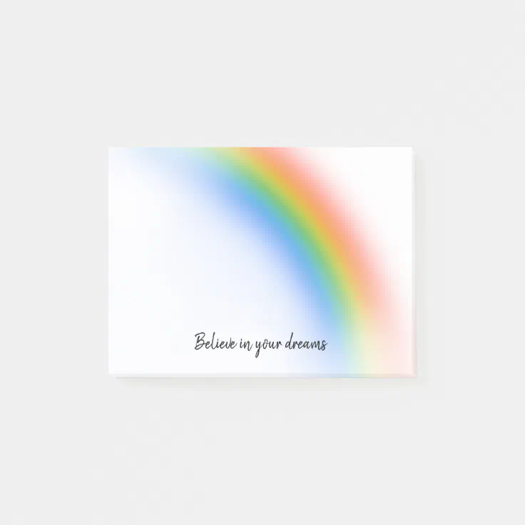 Rainbow Post-it Notes | Zazzle
