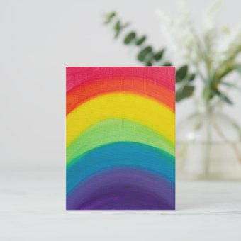 Rainbow Postcard | Zazzle
