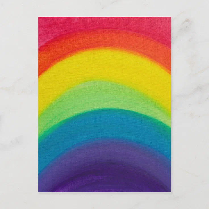 Rainbow Postcard | Zazzle