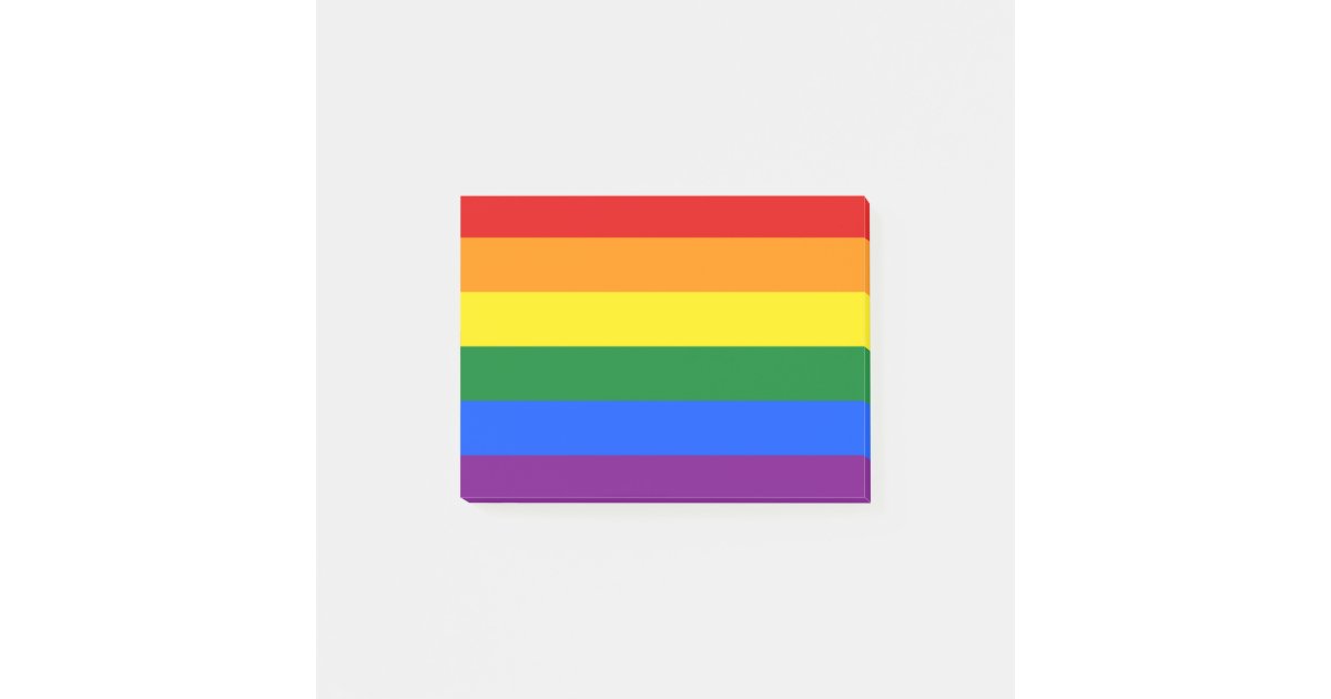 Rainbow Pride Post-it Notes | Zazzle