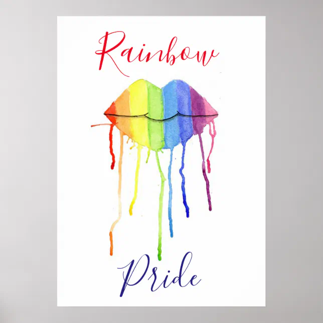 Rainbow Pride Poster | Zazzle