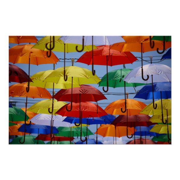 Umbrella Posters & Prints | Zazzle UK