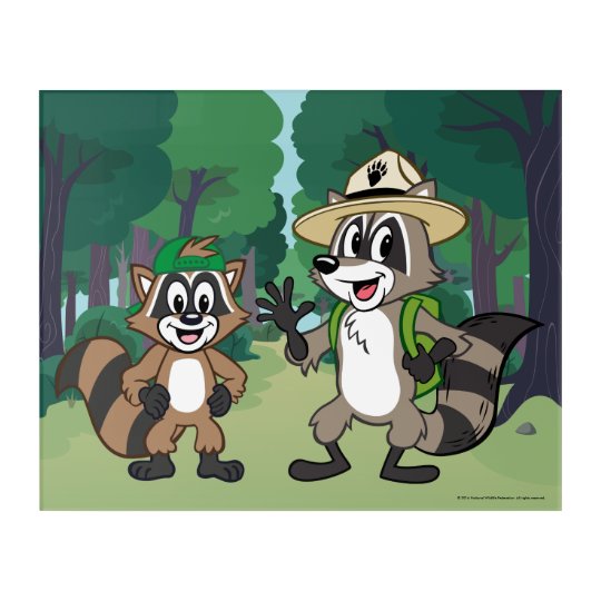 Ranger Rick | Ranger Rick & Ricky Acrylic Wall Art | Zazzle.co.uk