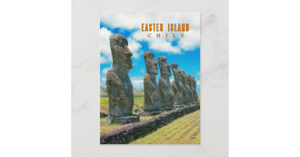 Rapa Nui, Easter Island Postcard | Zazzle