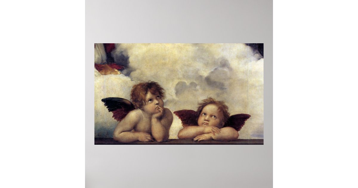 Raphael's Angels Poster | Zazzle