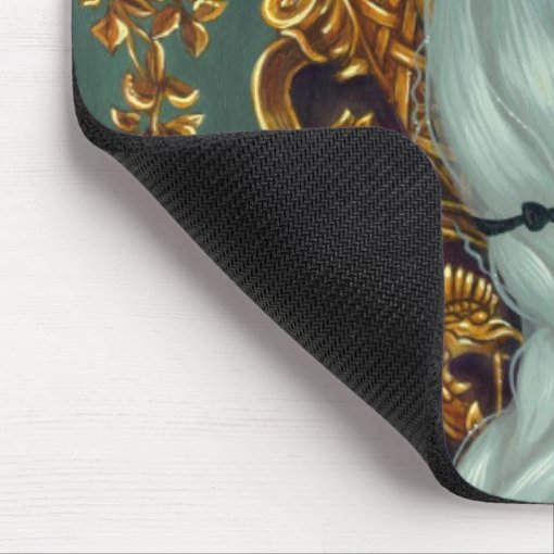 "Rapunzel in Rococo" Mousepad | Zazzle