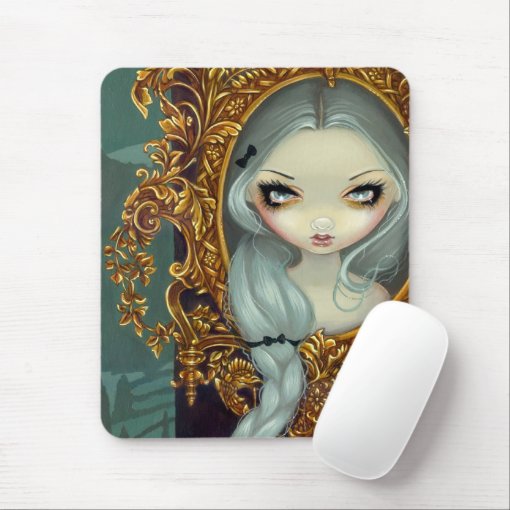 "Rapunzel in Rococo" Mousepad | Zazzle