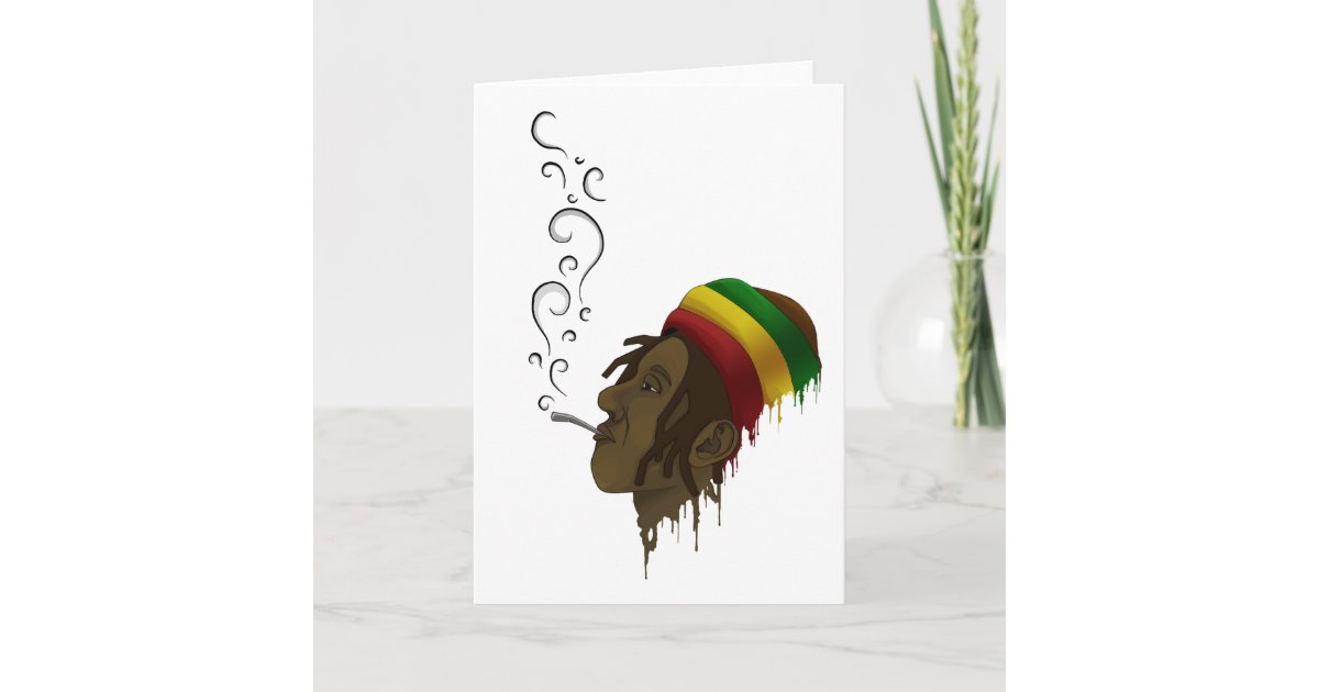 Rasta Card | Zazzle.co.uk