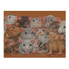 Bunch of Rats at Rattie Reunion Postcard | Zazzle.co.uk