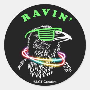 Rave Stickers & Labels | Zazzle UK