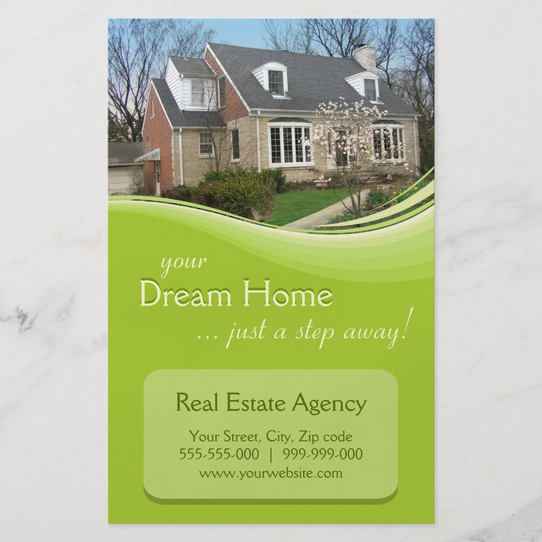 Real Estate Agency flyer | Zazzle