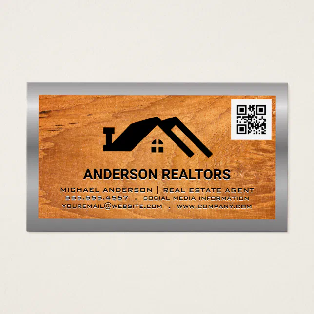 Real Estate Icon | qr code | Zazzle
