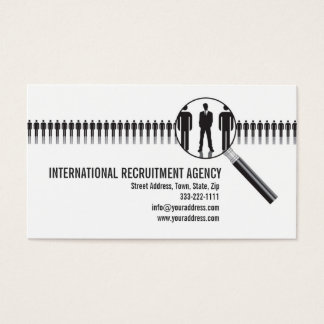69+ Recruiting Business Cards and Recruiting Business Card Templates ...