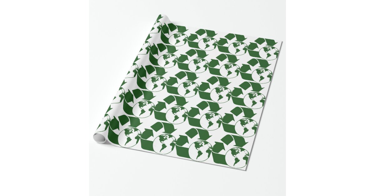 recycling wrapping paper | Zazzle