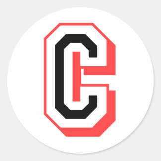 Letter C Stickers | Zazzle.co.uk
