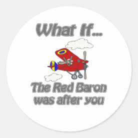 Red Baron Stickers & Labels | Zazzle UK