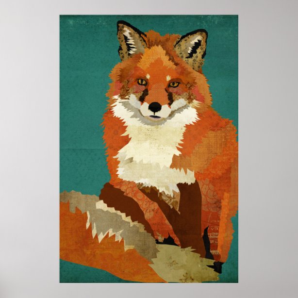 Fox Posters & Prints | Zazzle UK