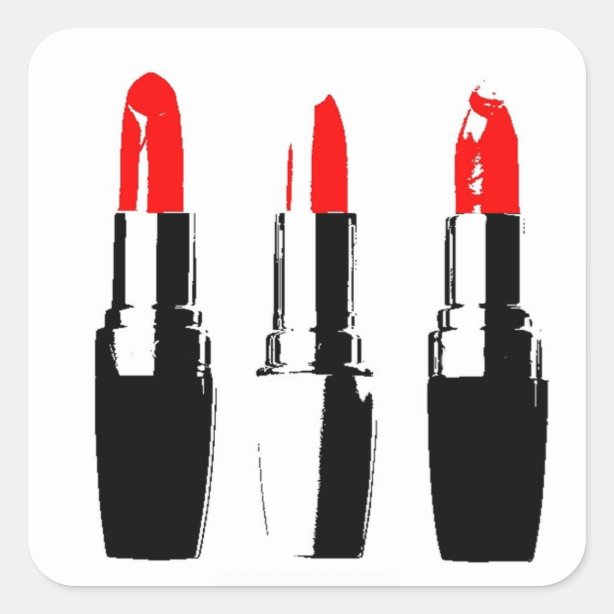Lipstick Stickers & Labels | Zazzle UK
