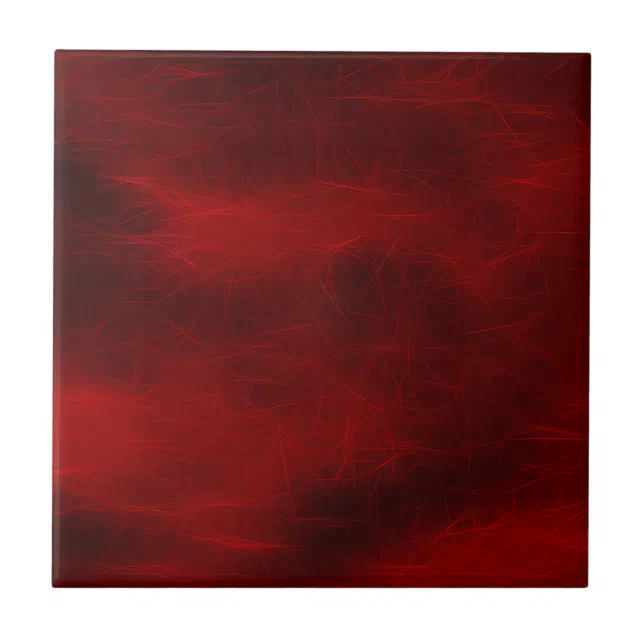 Red Neon Lights Fantasy Ceramic Tile | Zazzle