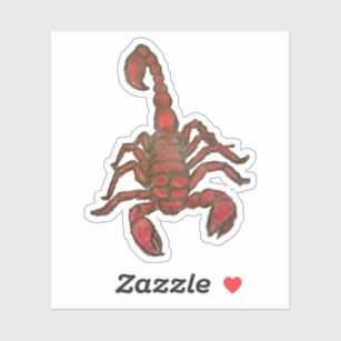 Scorpion Stickers & Labels | Zazzle UK