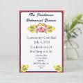 Red White and Blue Lemom Crab Boil Invitation | Zazzle