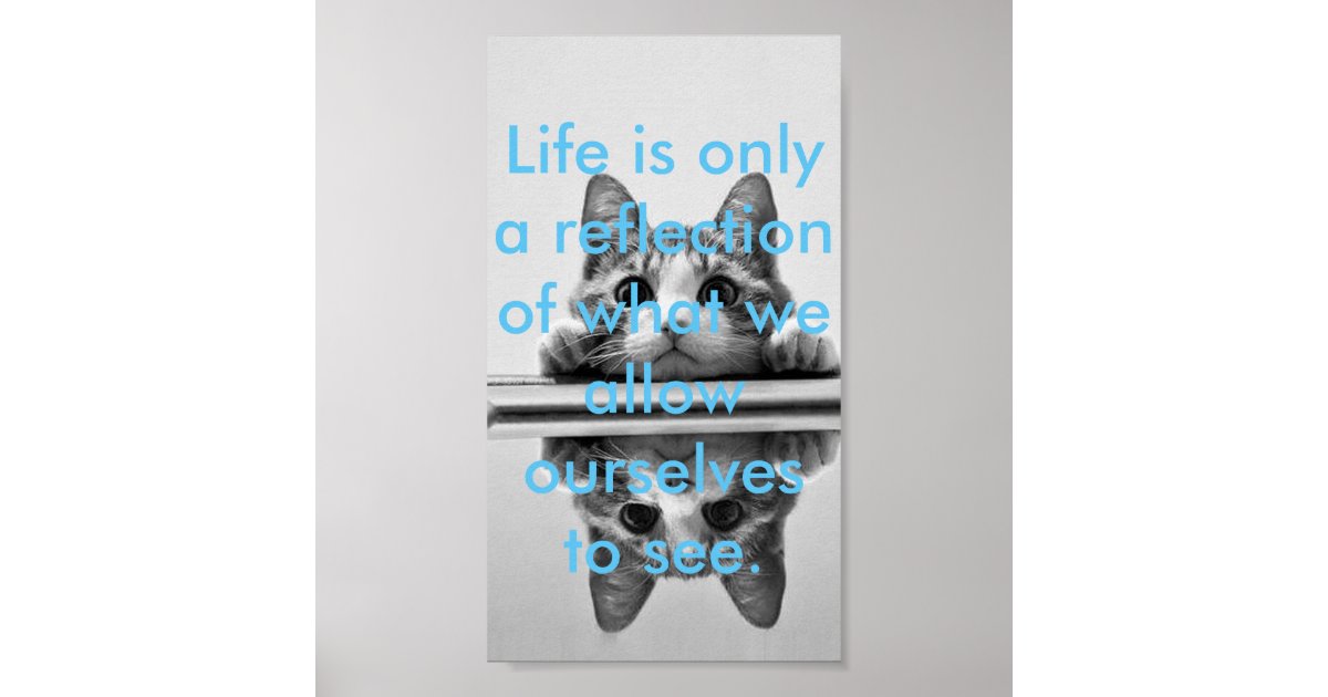 Reflection Poster | Zazzle