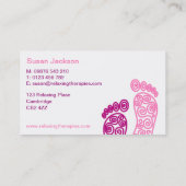Reflexology Business Card | Zazzle