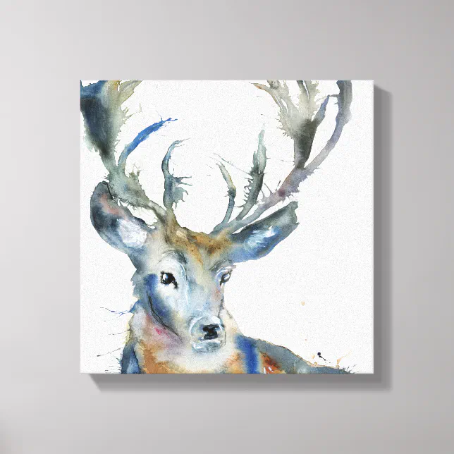 Regal Stag Canvas Print | Zazzle