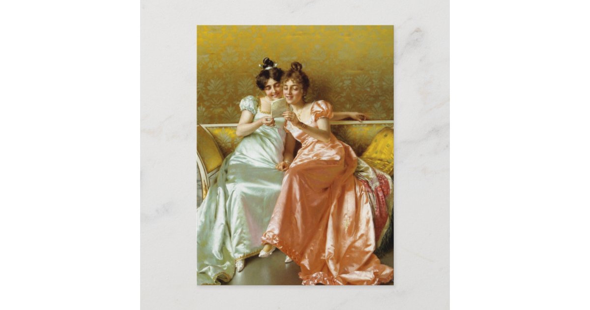 Regency Letter Postcard | Zazzle