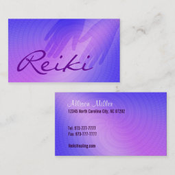 Reiki Business Cards | Zazzle