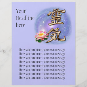 Reiki Flyers | Zazzle.co.uk