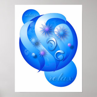 Relax Posters | Zazzle.co.uk