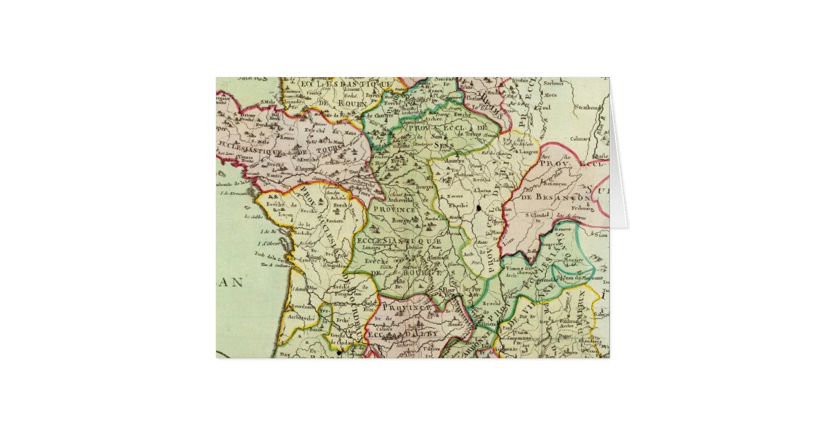 Religious map of France | Zazzle