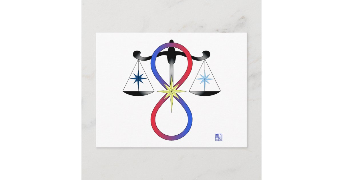 Religious Unity God Symbol Pagan Spirituality Postcard | Zazzle