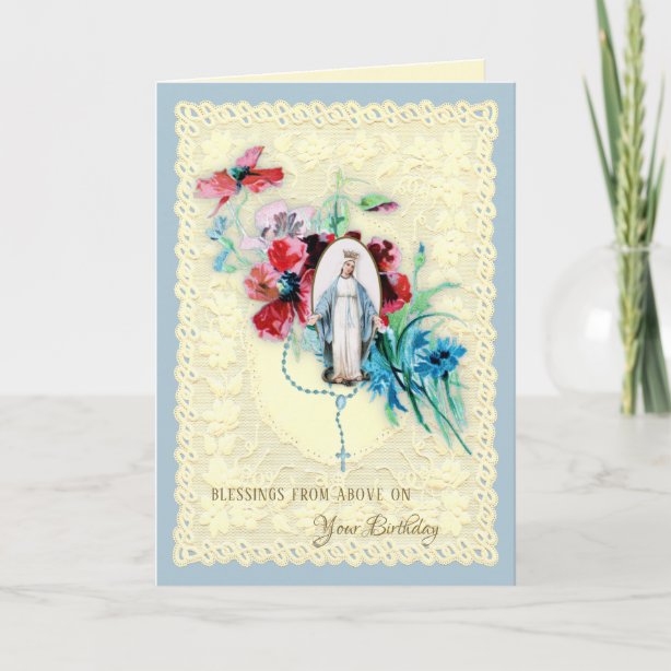 Catholic Jesus Birthday Cards | Zazzle UK