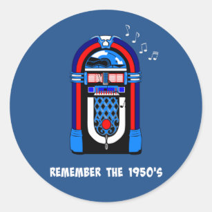 1950s Stickers & Labels | Zazzle UK