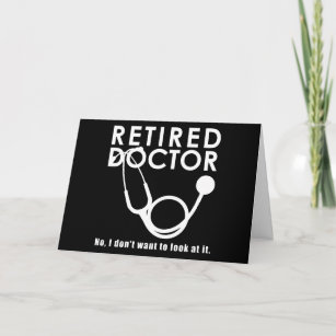 Doctor Retirement Cards | Zazzle UK