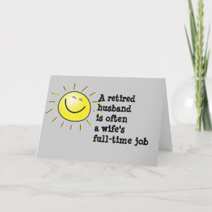 Husband Retirement Cards | Zazzle UK