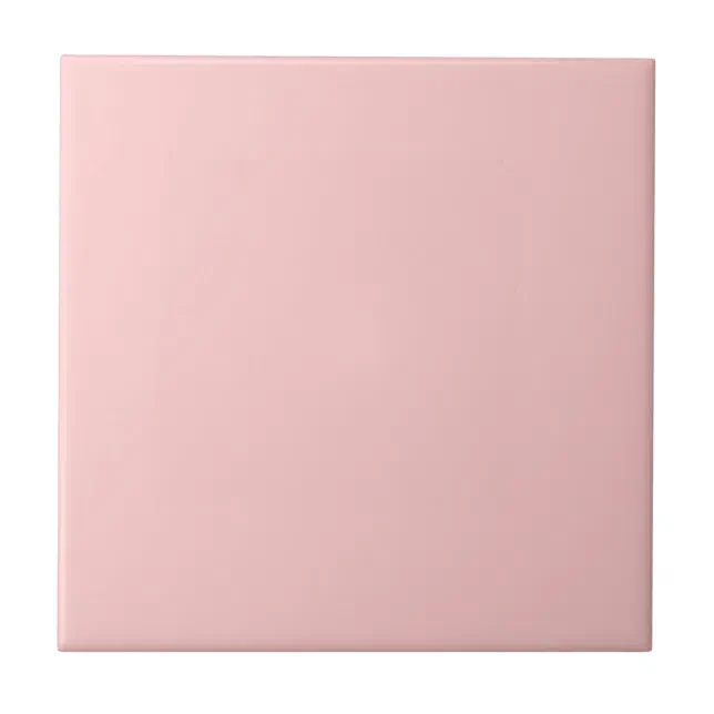 Retro 1950's era Just Pink mid-century era Tile | Zazzle