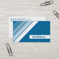 retro BASEBALL Business Card | Zazzle